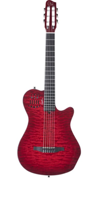 Godin ACS Grand Concert SA Quilted Maple Transparent Red + Godin Originalna Torba