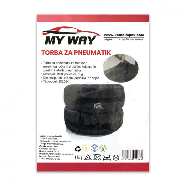 MY WAY - OpremaMY WAY TORBA ZA PNEUMATIK 251x45cm