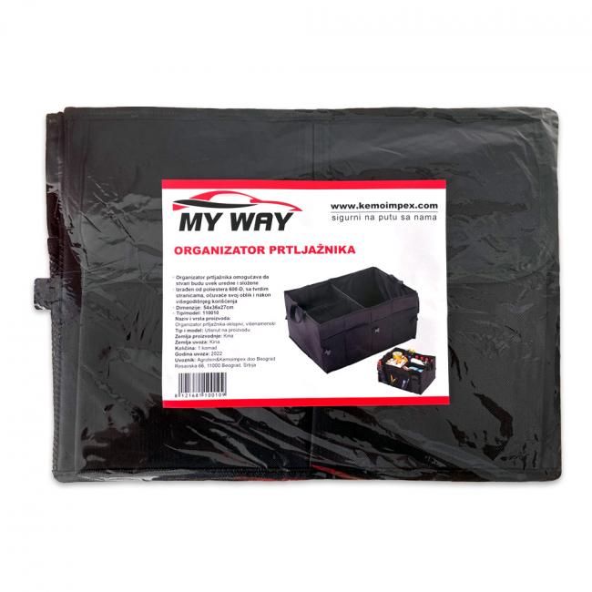 MY WAY - Oprema
MY WAY ORGANIZATOR PRTLJAŽNIKA 54x36x27cm