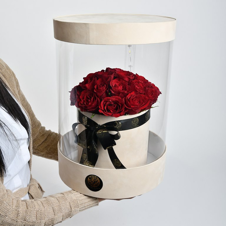 Svetlucavi box ruža