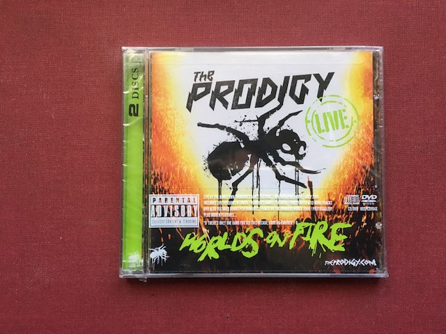 The Prodigy - WoRLD`S oN FiRE LiVE Limited CD+DVD  2010