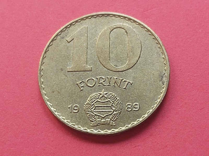 Mađarska - 10 forint 1989 god