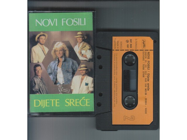 NOVI FOSILI / DIJETE SREĆE - kolekcionarski, 1987.