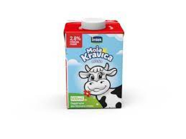 Mleko kravica 2.5% 0.5l tb