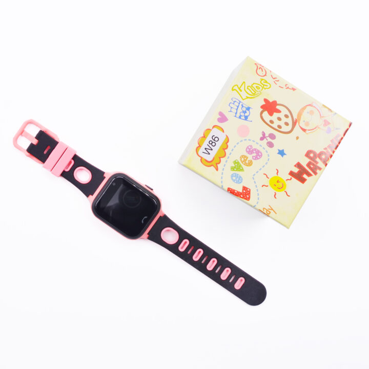 Smart Watch W86 Kids (GPS, Sim Kartica) – Pametni Sat (Rozi)