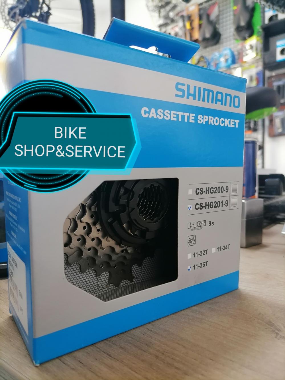 KASETNI LANCANIK shimano cs-hg201-9 11-36