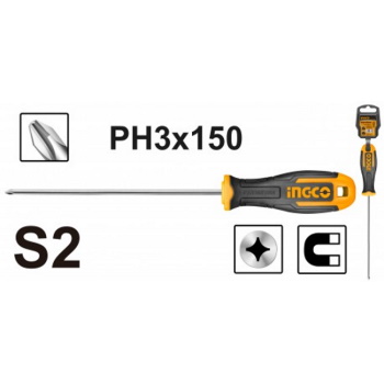 Ingco odvijač Phillips PH3x150 HS68PH3150