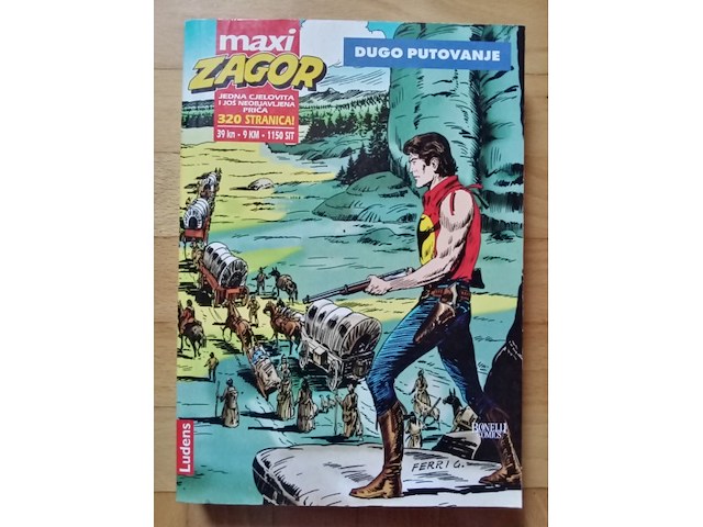 Zagor-Dugo Putovanje (Zagor Maxi Br. 2) (Ludens)