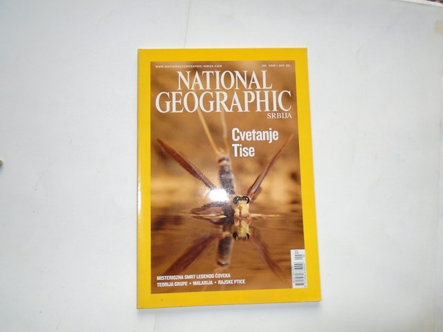 National geographic Srbija br.9 jul 2007. Cvetanje Tise