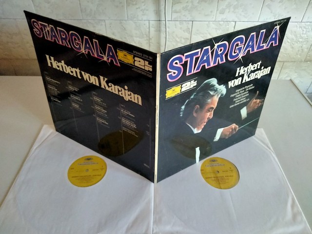 HERBERT von KARAJAN STAR GALA 2 X LP MINT