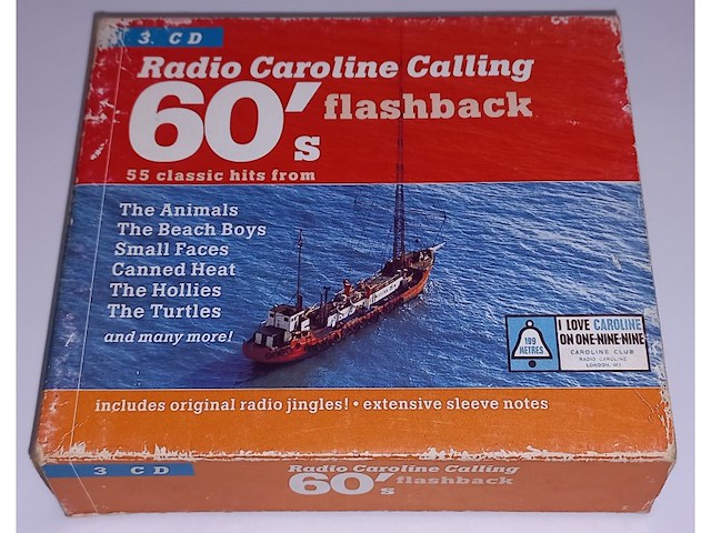 Various – Radio Caroline Calling 60`s Flashback (3 CD)