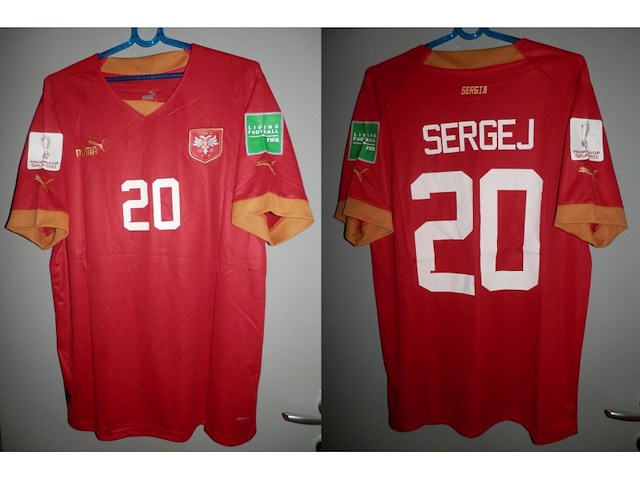 Srbija dres (Qatar 2022) Sergej 20