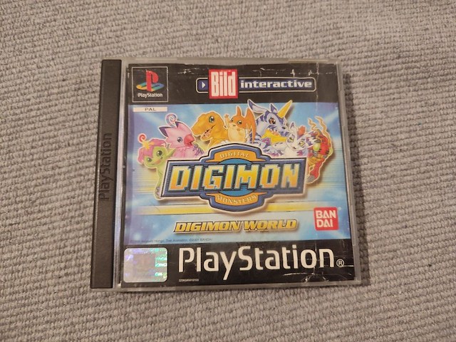 PS1 original igrica - Digimon World
