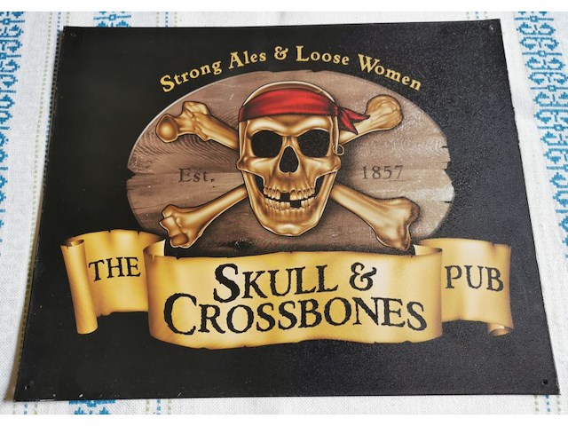 Znak - Skull and Crossbones - The Pub