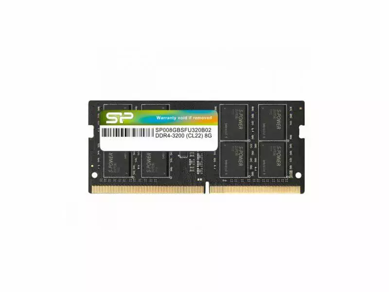 SILICON POWER RAM SODIMM DDR4 8GB 3200Hz SP008GBSFU320X02