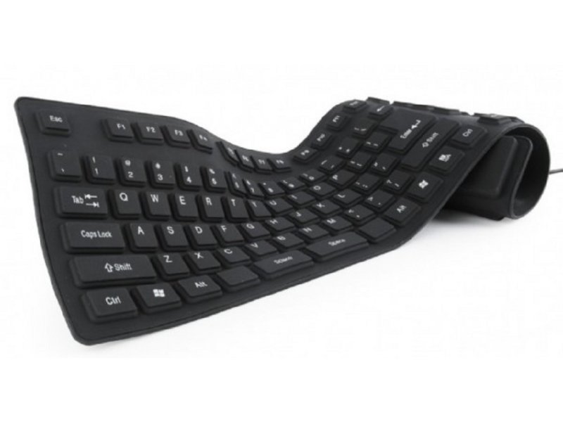 GEMBIRD KB-109F-B Fleksibilna Tastatura