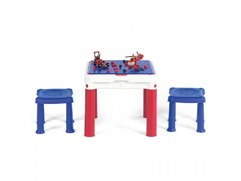 KETER Dečiji Sto Construct Table Sa Dve Stolice CU 227497