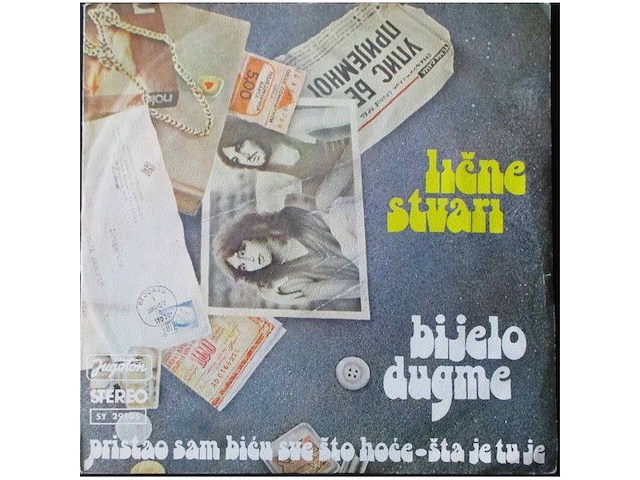 Bijelo Dugme-Licne Stvari Singl Prvi Press Sp (1979)