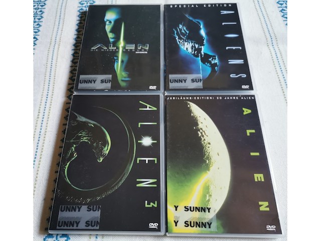 Alien - Legacy (sva 4 filma u kutiji)