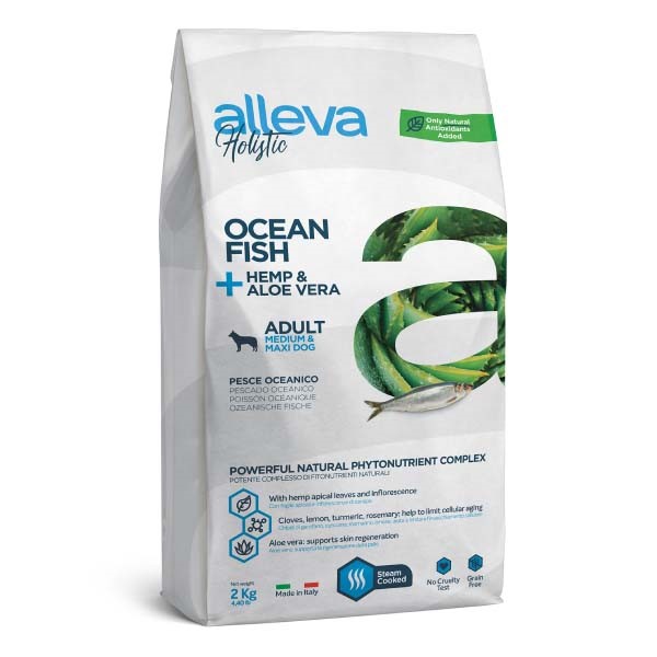 Alleva Dog Adult Medium&Maxi Holistic Ocean Fish 2KG