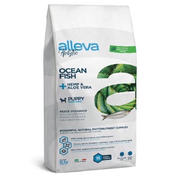 Alleva Dog Puppy Maxi Holistic Ocean Fish 2kg