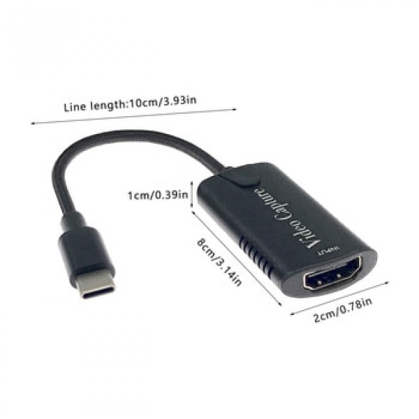Adapter TIP-C na HDMI Video Capture 4K 60Hz m/z