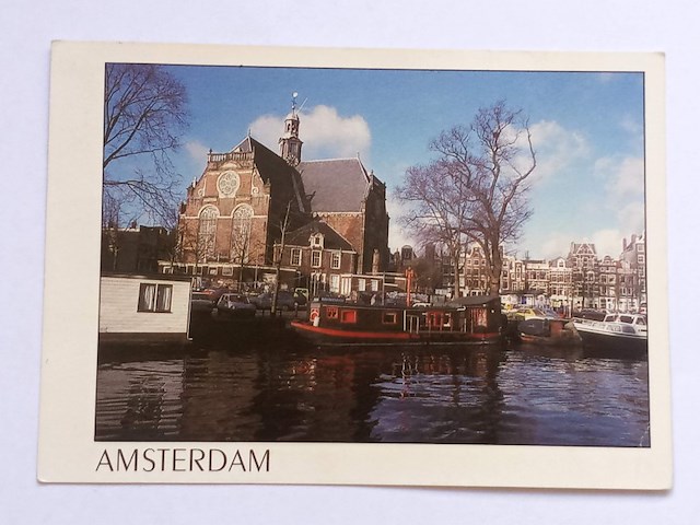 Amsterdam - Automobili i Brodovi - Holandija -