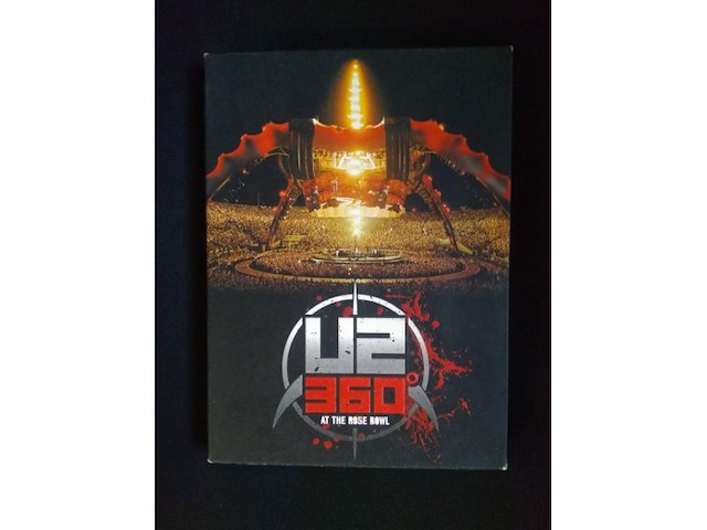 U2 ‎–  360° At The Rose Bowl  RETKO!!!
