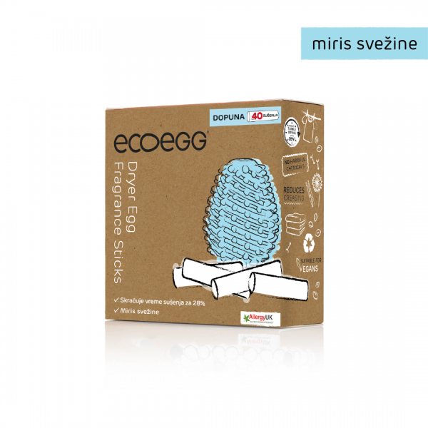 ECOEGG 3u1 dopuna za eko-jaja za sušilicu, miris svežine-40 sušenja