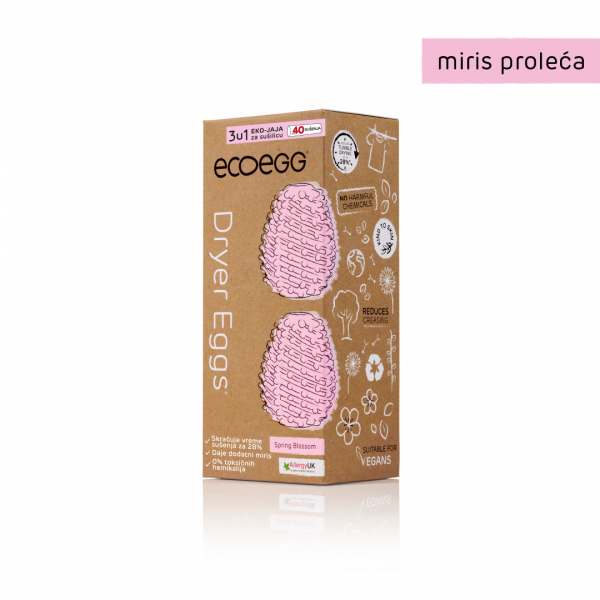 ECOEGG 3u1 eko-jaja za sušilicu, miris proleća