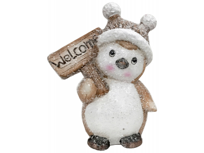 NG FIGURA PINGVIN WELCOME 11CM