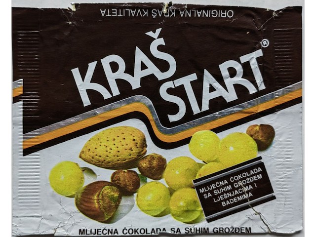 Kras start cokolada sa suvim grozdjem