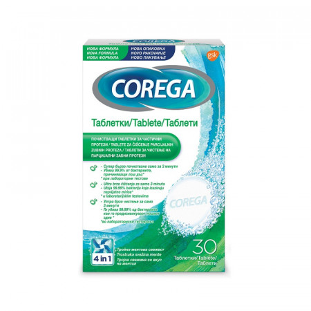 COREGA PARTS 30 ŠUMEĆIH TABLETA