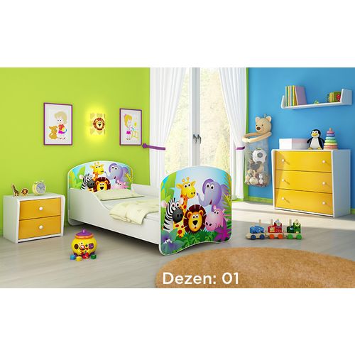 Deciji krevet ACMA I 180x80 + dusek 6 cm1