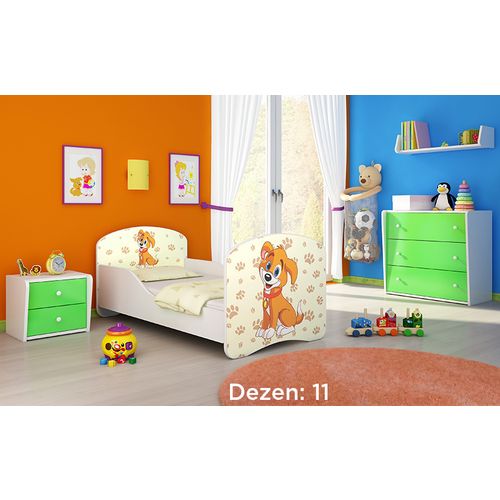 Deciji krevet ACMA I 180x80 + dusek 6 cm11