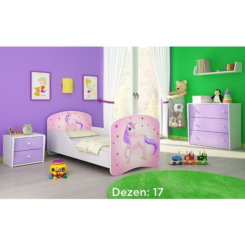 Deciji krevet ACMA I 180x80 + dusek 6 cm17