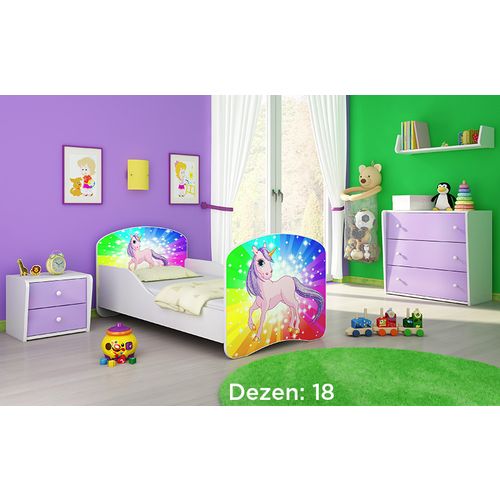 Deciji krevet ACMA I 180x80 + dusek 6 cm18