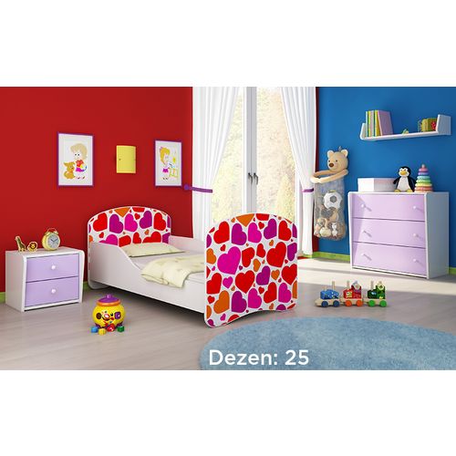 Deciji krevet ACMA I 180x80 + dusek 6 cm25