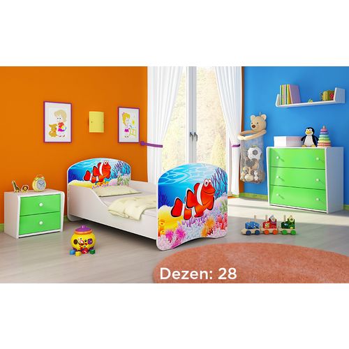 Deciji krevet ACMA I 180x80 + dusek 6 cm28