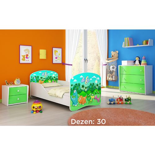 Deciji krevet ACMA I 180x80 + dusek 6 cm30