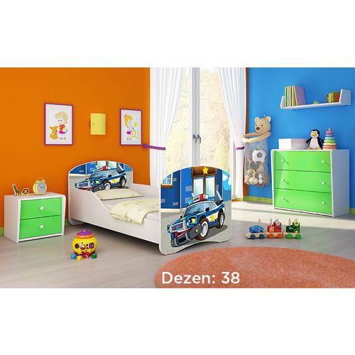 Deciji krevet ACMA I 180x80 + dusek 6 cm38