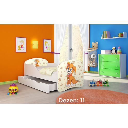 Deciji krevet ACMA I 140x70 F + dusek 6 cm11