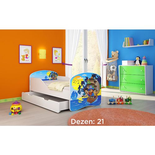 Deciji krevet ACMA I 140x70 F + dusek 6 cm21