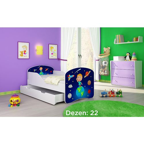 Deciji krevet ACMA I 140x70 F + dusek 6 cm22