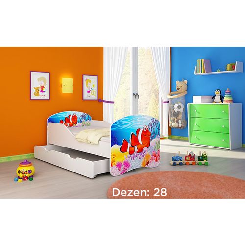 Deciji krevet ACMA I 140x70 F + dusek 6 cm28