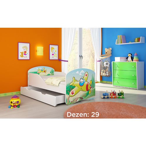 Deciji krevet ACMA I 140x70 F + dusek 6 cm29