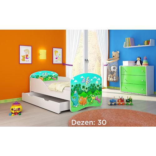 Deciji krevet ACMA I 140x70 F + dusek 6 cm30