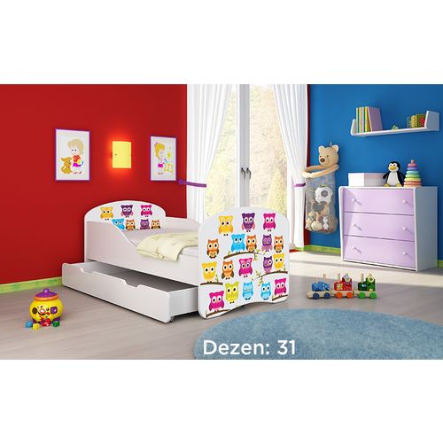 Deciji krevet ACMA I 140x70 F + dusek 6 cm31