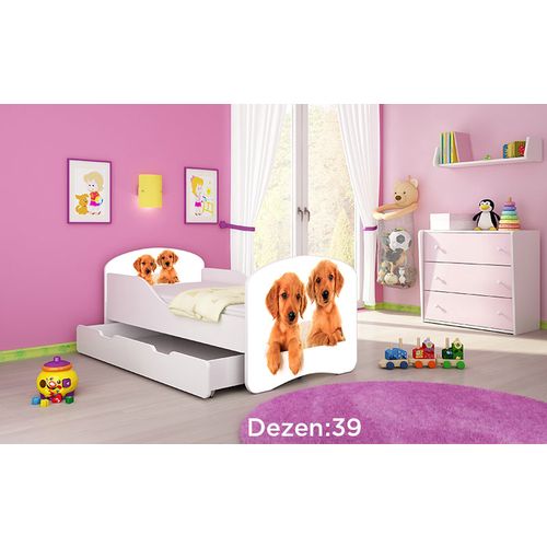 Deciji krevet ACMA I 140x70 F + dusek 6 cm39