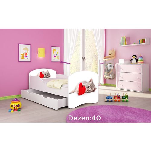 Deciji krevet ACMA I 140x70 F + dusek 6 cm40